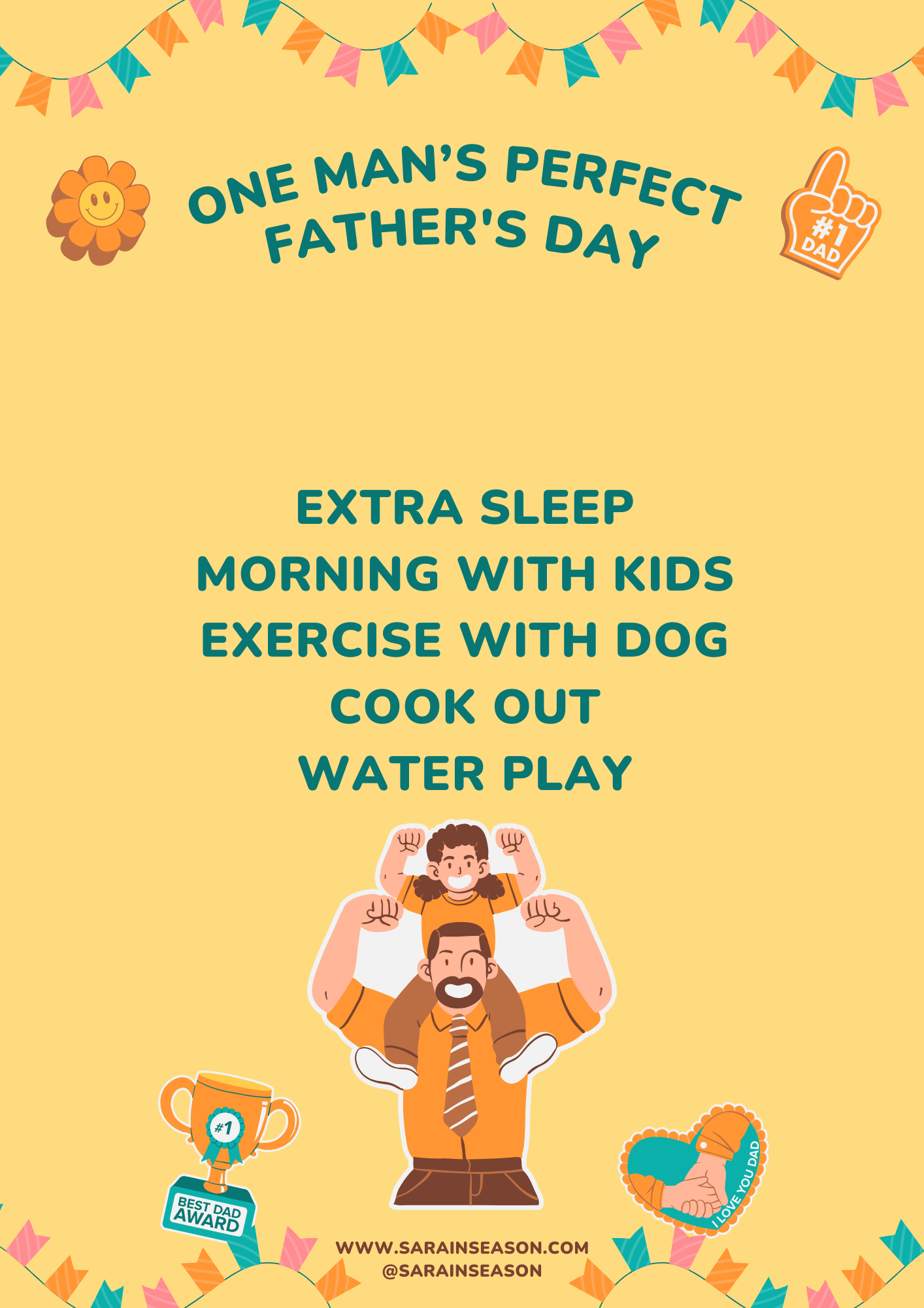 One Man’s Perfect Father’s Day - Sara In Season