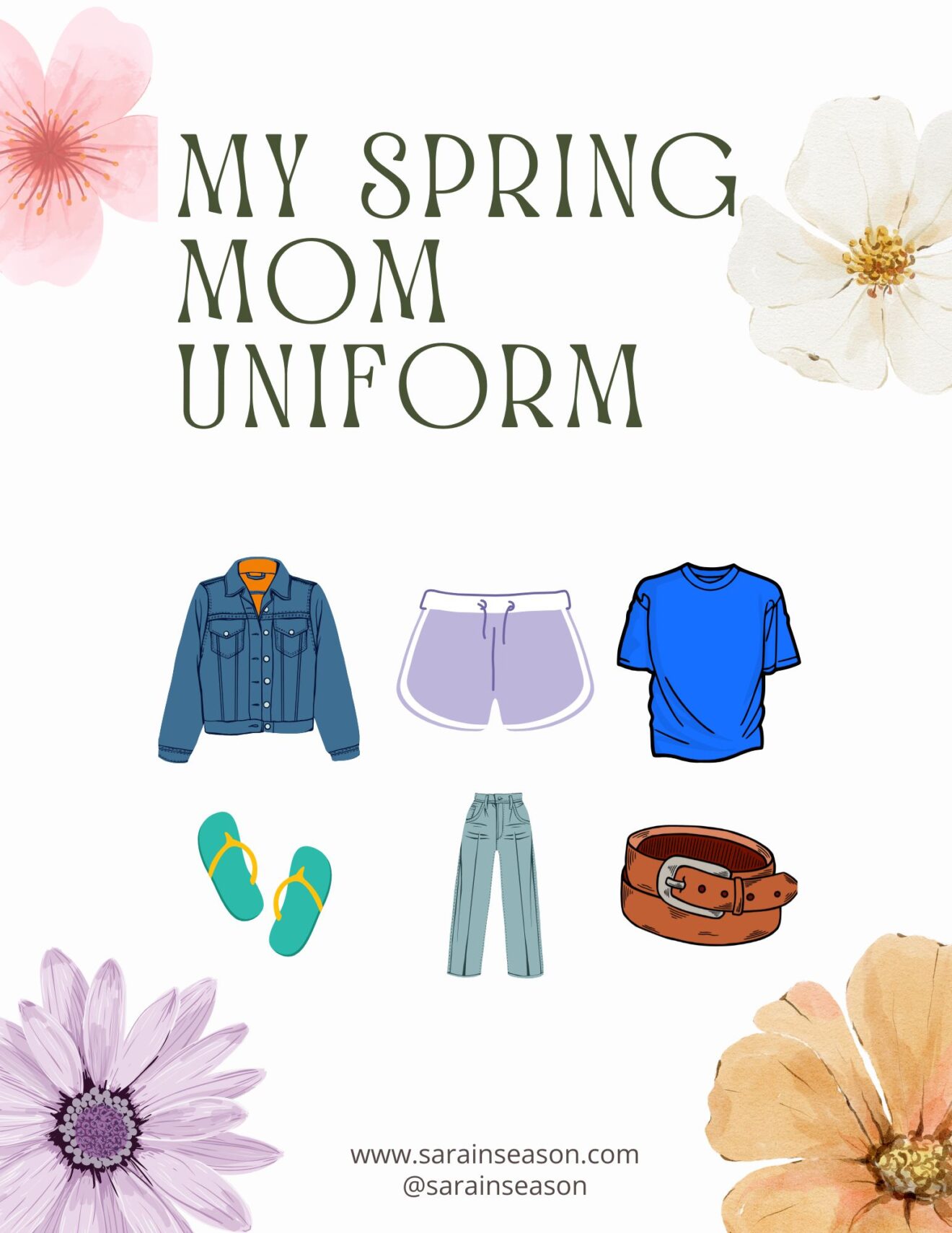 My Spring Mom Uniform - Sara In Season