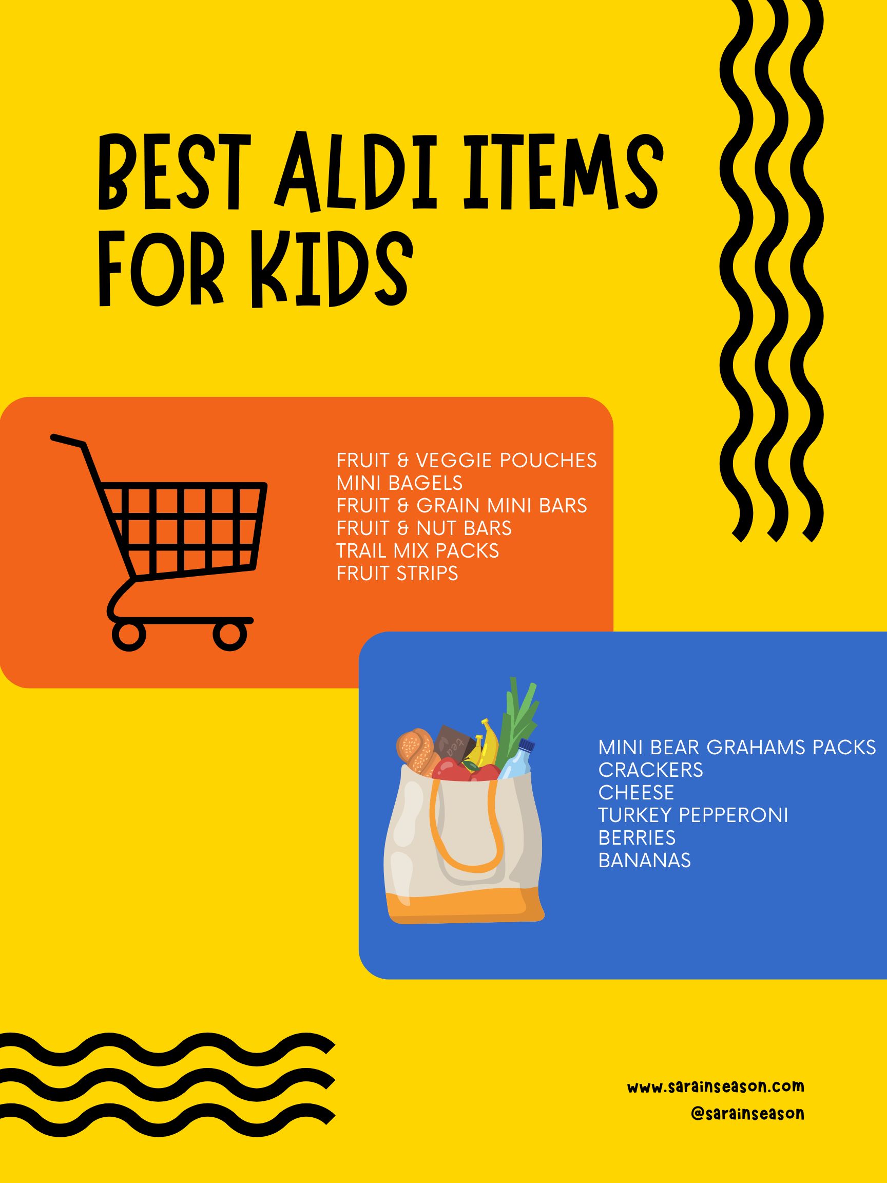 Best ALDI Items for Kids - Sara In Season